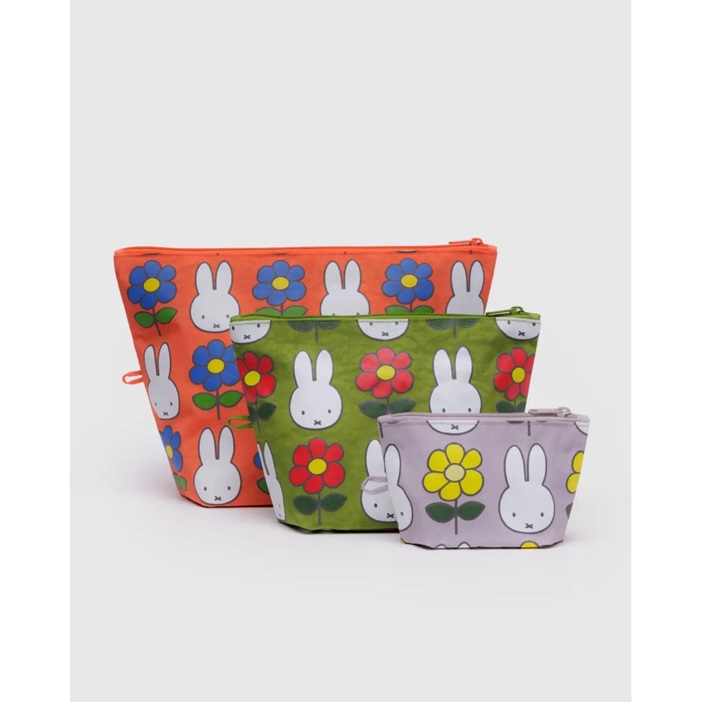 BAGGU x Miffy Go Pouch Set แท้ พร้อมส่ง! | Shopee Thailand