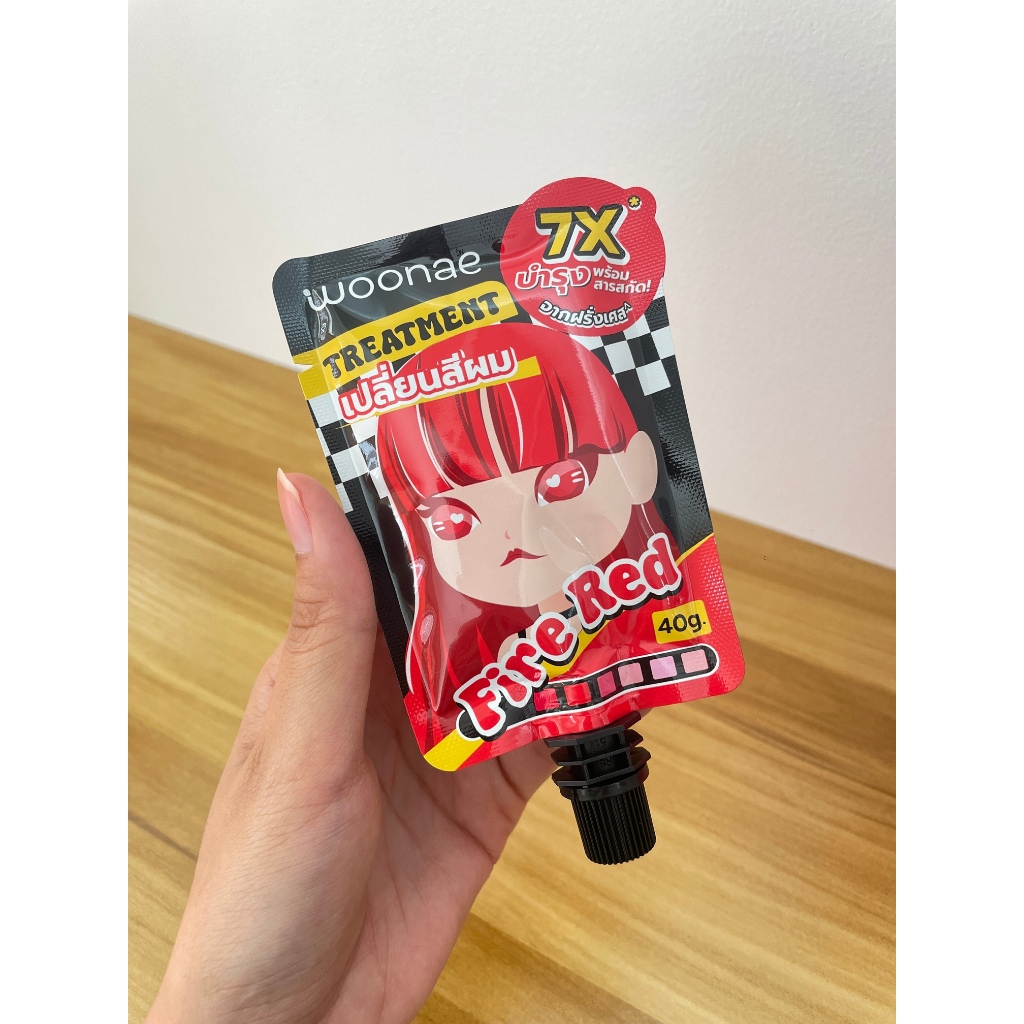 Woonae วูเน่ แฮร์ คัลเลอร์ ทรีตเมนท์ (Hair Care) มีให้เลือก 6 สี สามารถ ...