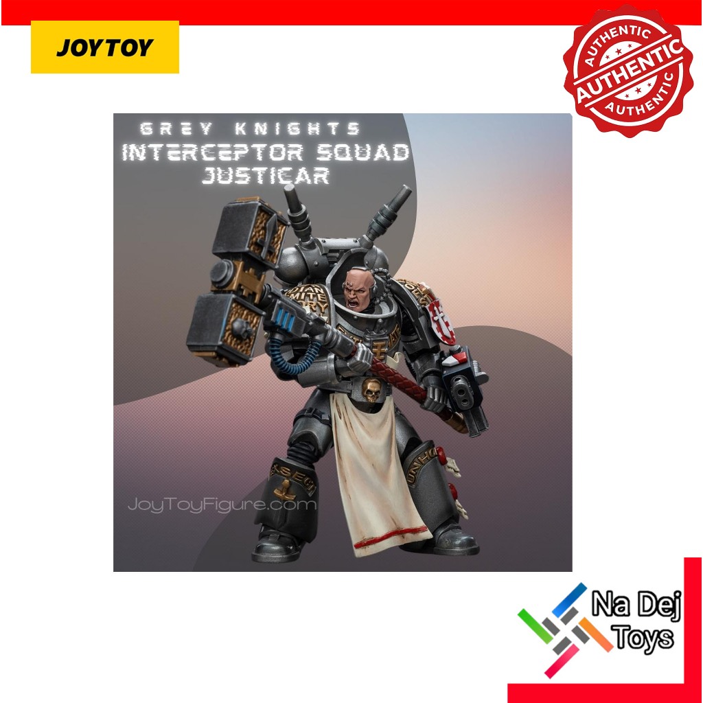 JoyToy Warhammer 40K Grey Knights Interceptor Squad Justicar 1/18 ...