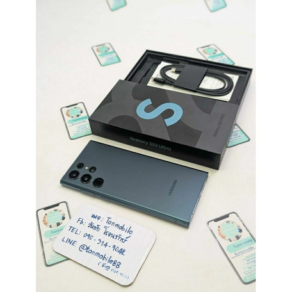 ขาย เทิร์น Samsung Galaxy S22 Ultra Ram 12 Rom 512Gb Green ศูนย์ไทย ...