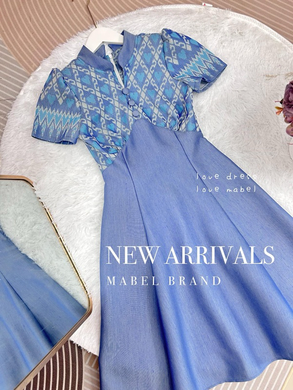 ชุดทำงานผ้าไทย Mabel (ส่งต่อ) | Shopee Thailand