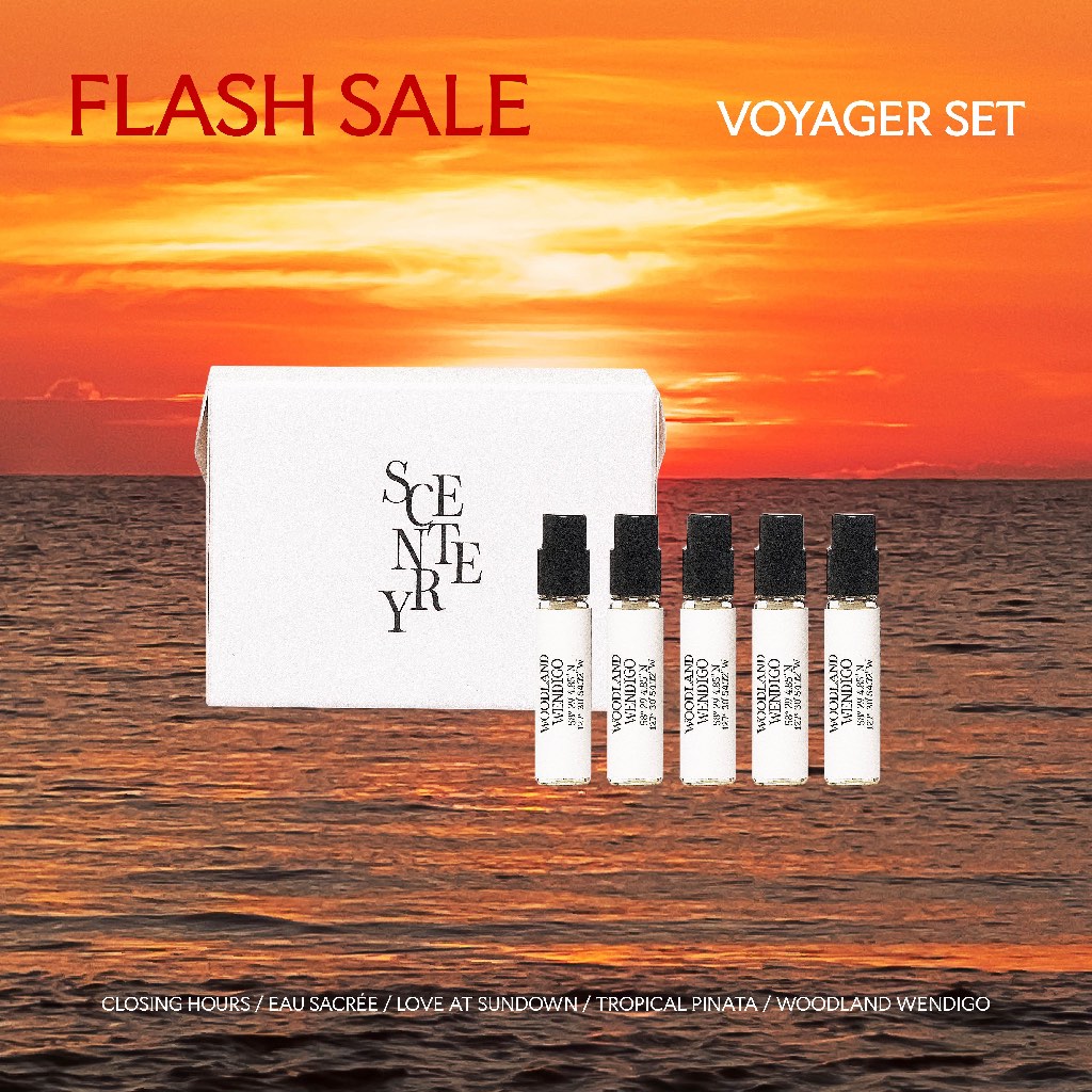 (6.6 MEGA SALE) น้ำหอม Scentery รุ่น Voyager Set, Eau de Parfum, 2 ml ...