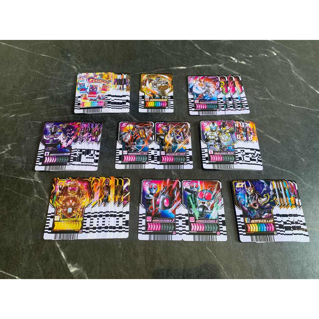 * จำหน่ายแยก * การ์ด PVC / Ride Chemy Card / Kamen Rider Gotchard ...