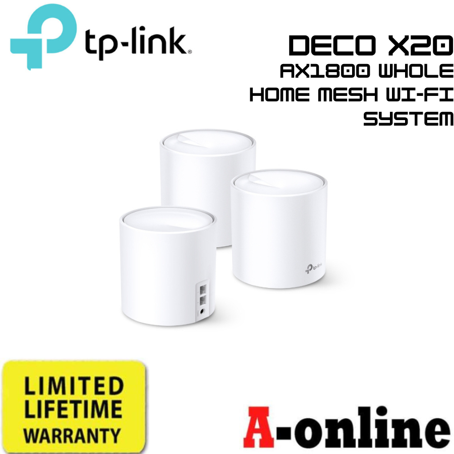TP link Deco X20 AX1800 Whole Home Mesh Wi-Fi System | Shopee Thailand