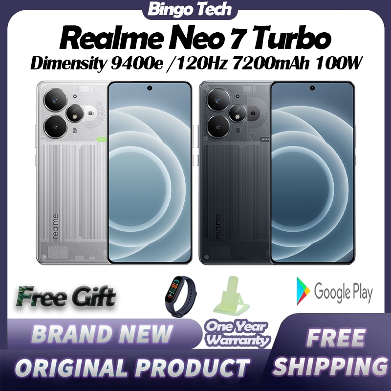 Realme Neo7 Turbo | Dimensity 9300+ | แบตเตอรี่ 7200mAh | ชาร์จไว 100W | รีเฟรชเรท 120Hz Dual ...