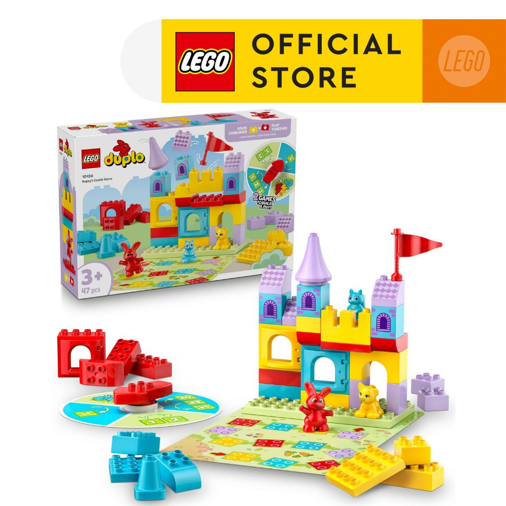 LEGO DUPLO Town 10450 Hopsy's Castle Game (47pcs.), Building Blocks ...