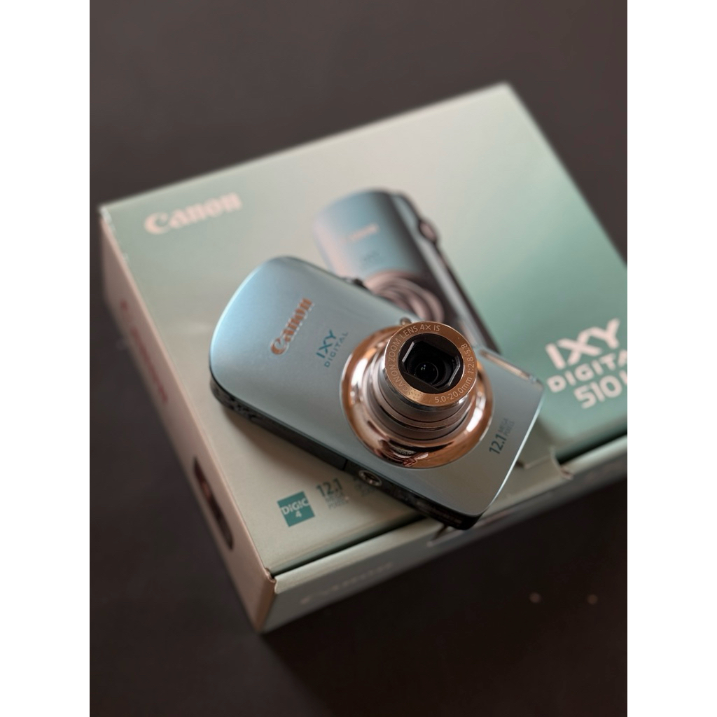 Canon Ixy 510IS blue full box | Shopee Thailand