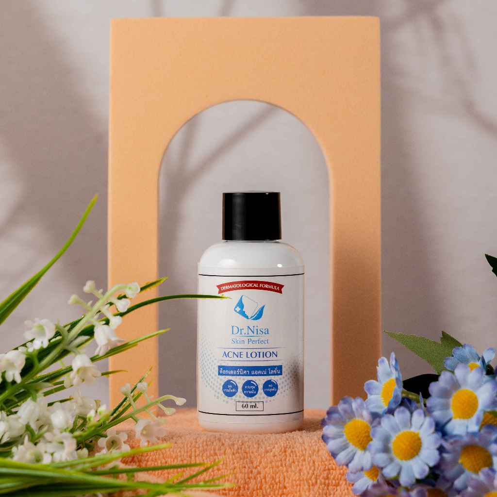 Dr.nisa Acne Lotion (ด็อกเตอร์นิศา เเอคเน่ โลชั่น) ขนาด60กรัม | Shopee ...