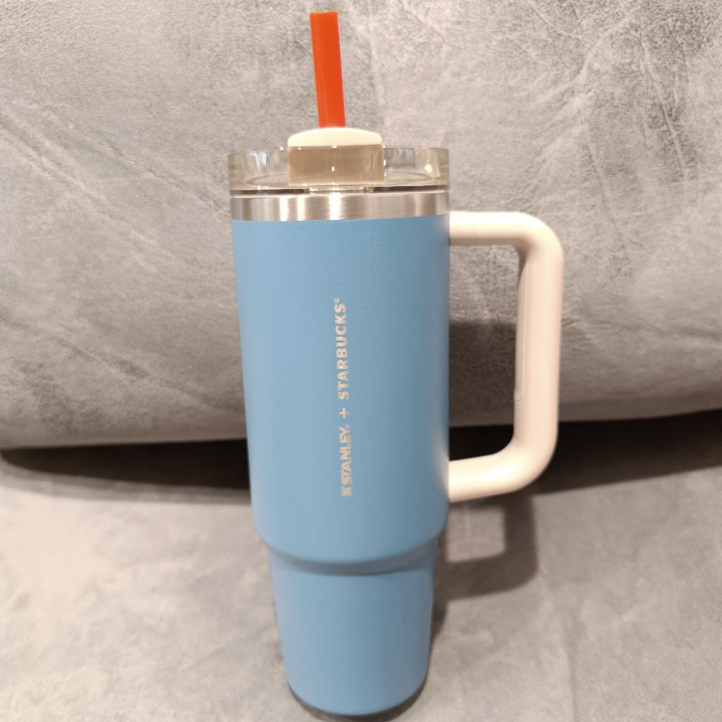 Starbucks Holiday Blue Stanley Cold Cup 30oz | Shopee Thailand