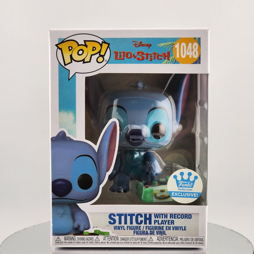 Funko Pop! Disney Lilo & Stitch - Stitch Record Player Funko Shop ...