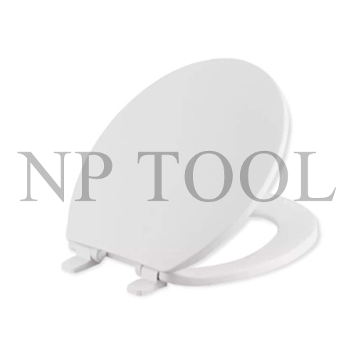 NP-667 ฝารองชักโครก พลาสติก (Size 440x365mm) ผารองชักโคก ฝารองนั่งส้วม ...