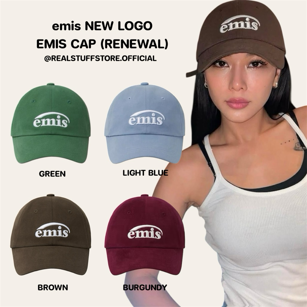 ของแท้💯 emis NEW LOGO EMIS CAP (RENEWAL) พร้อมส่ง | Shopee Thailand