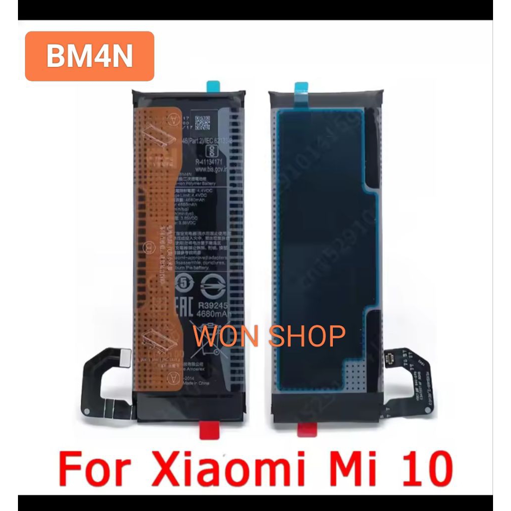 แบตเตอรี่ Xiaomi Mi 10 Xiaomi Mi10 5G battery BM4N ความจุแบตเตอรี่ ...