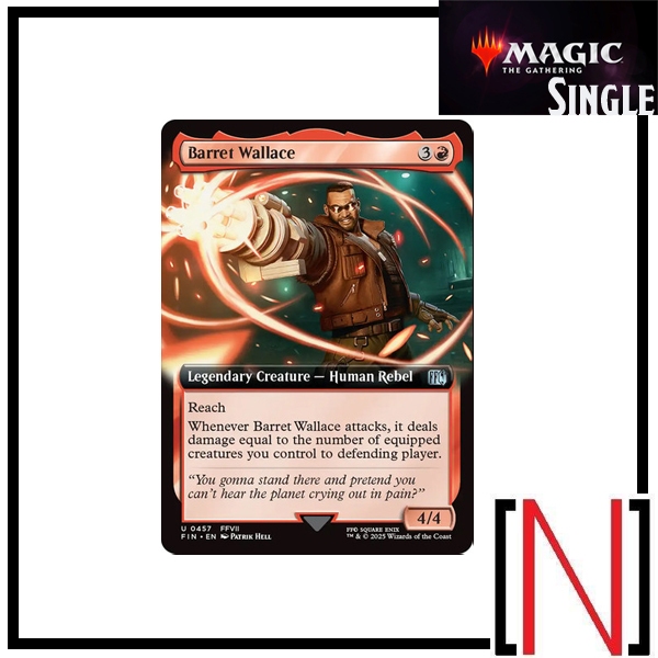 [MTG][Single][FIN] Barret Wallace ระดับ Uncommon [ภาษาอังกฤษ] | Shopee ...