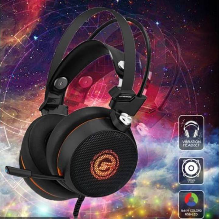 หูฟัง NEOLUTION E-SPORT HEADSET NOVA BLACK 7.1 USB | Shopee Thailand
