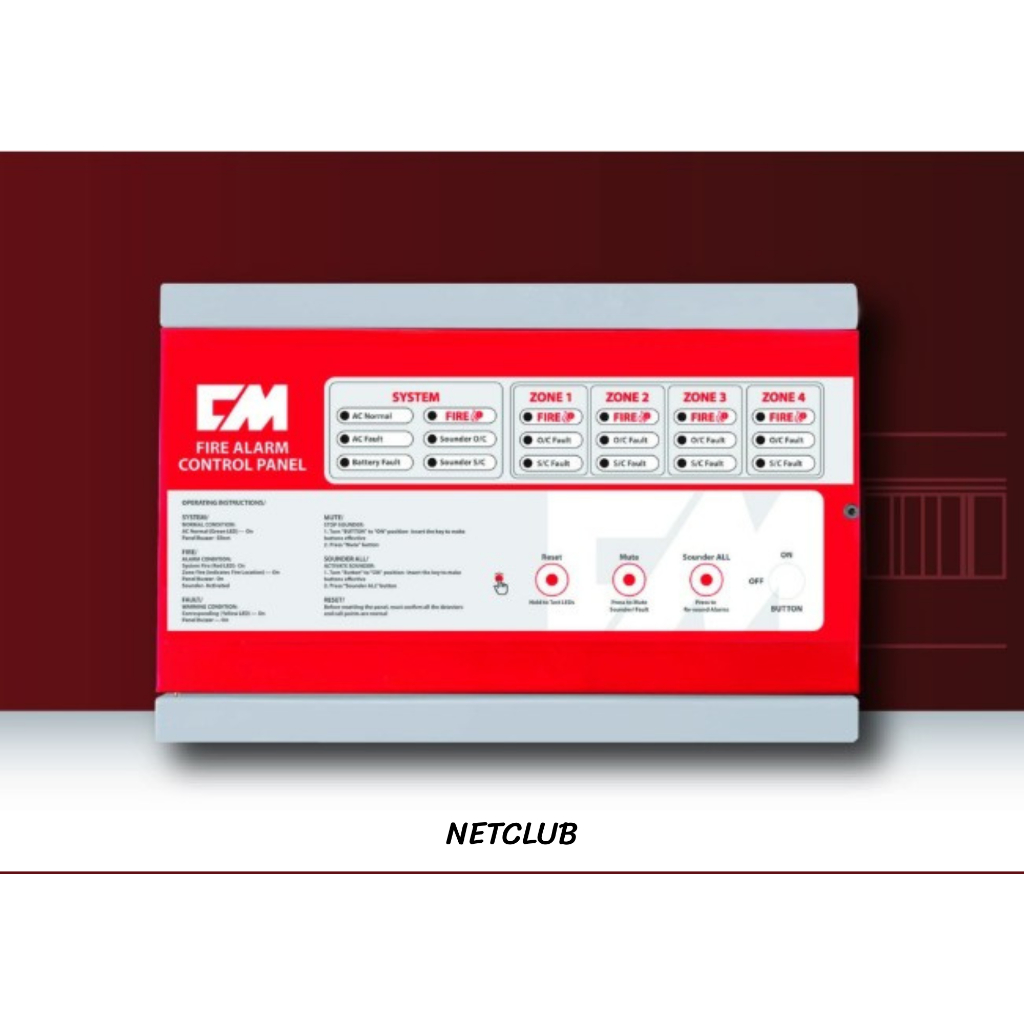 ตู้คอนโทรล CM-SP Fire Alarm Control Panel | Shopee Thailand