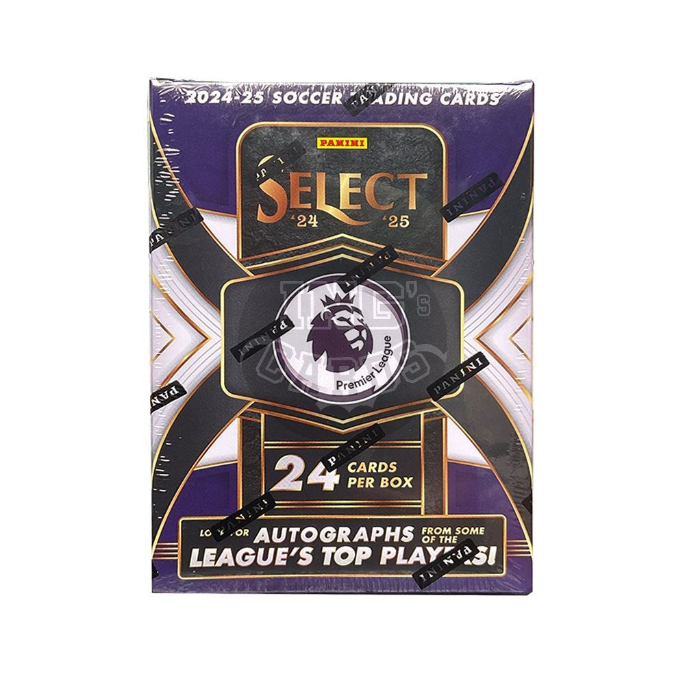 การ์ดสะสมฟุตบอล 2024-25 Panini Select Premier League Soccer Blaster Box ...