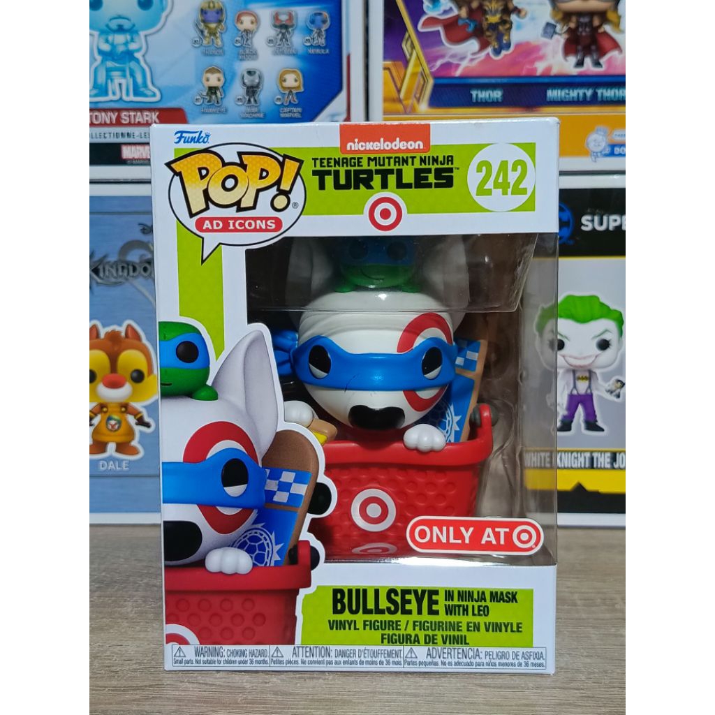 Funko Pop! : Bullseye - Bullseye in Ninja Mask with Leo [ กล่องสินค้า ...