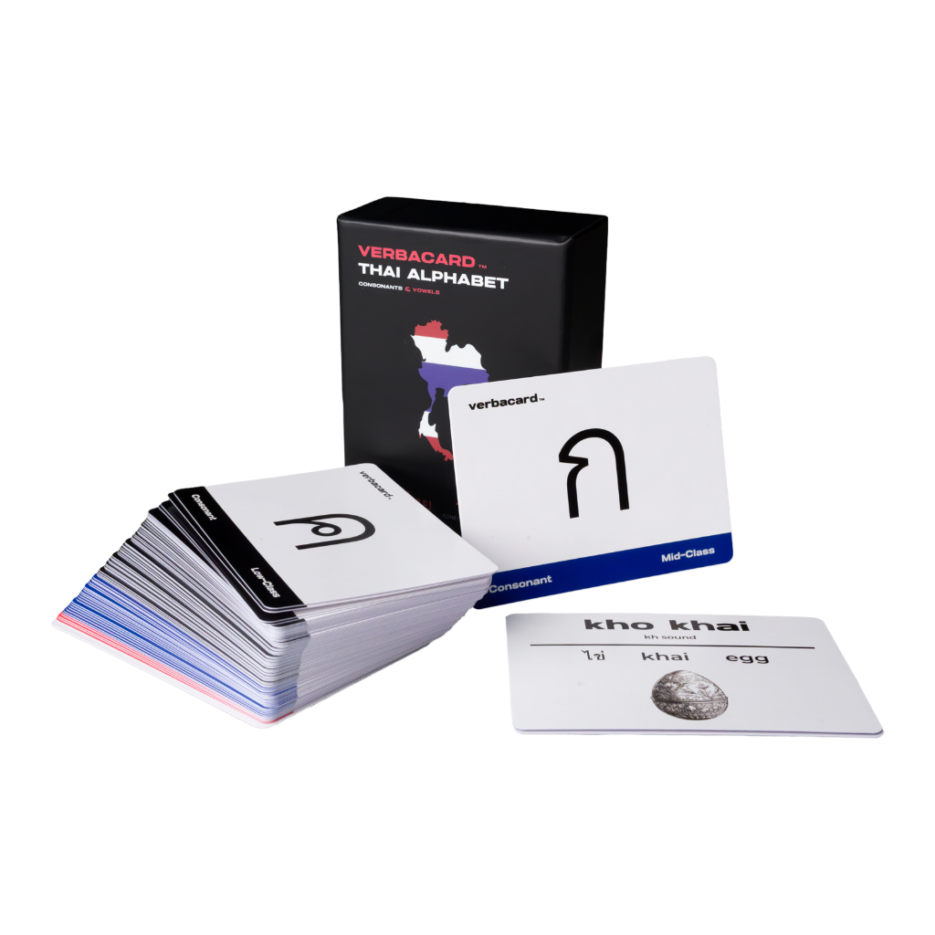 Thai Alphabet Flashcards - Learn to Read Thai Fast - Full Thai Alphabet ...