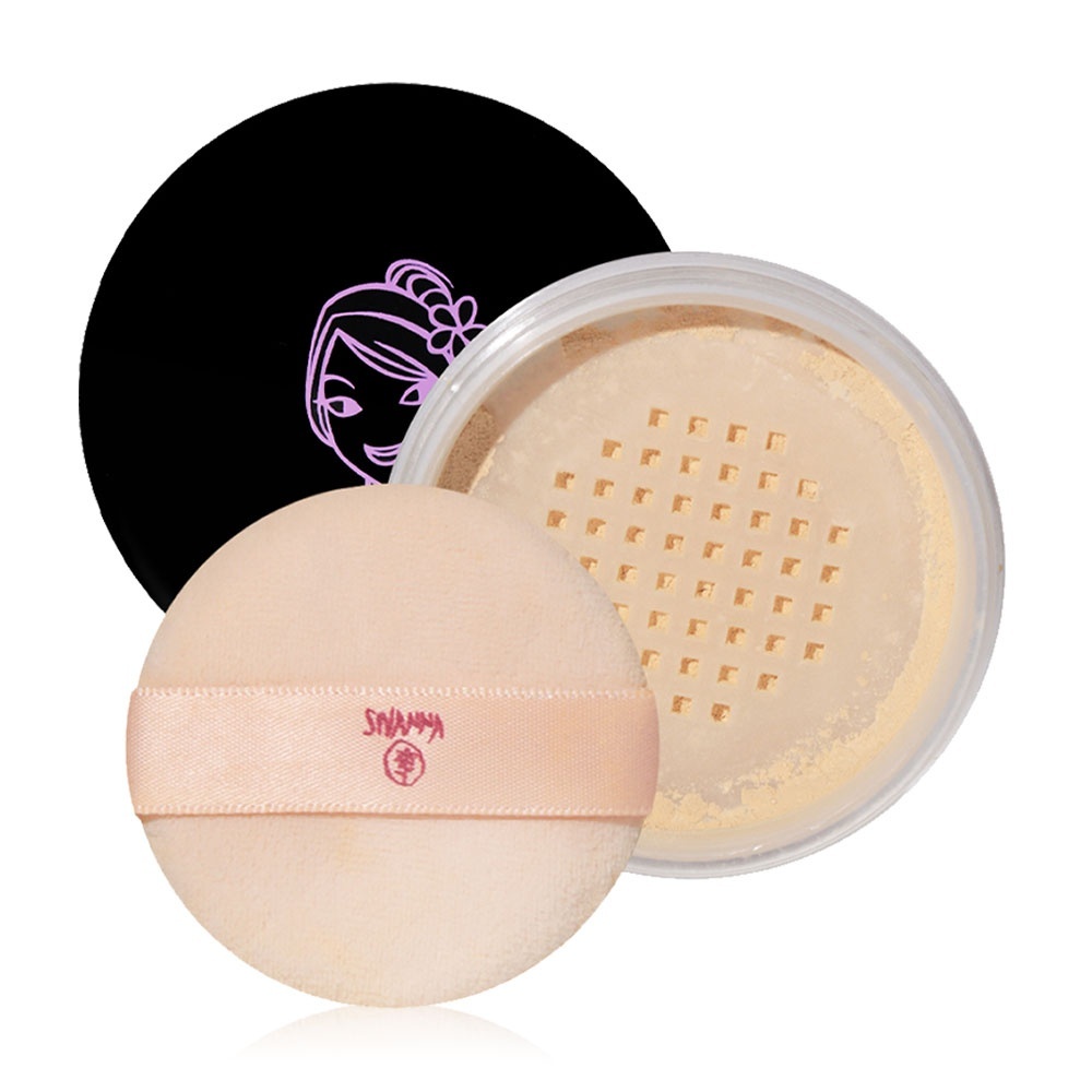 (F010) ซีเวนน่า แป้งฝุ่น Sivanna Colors Loose Powder Shine-Control ...