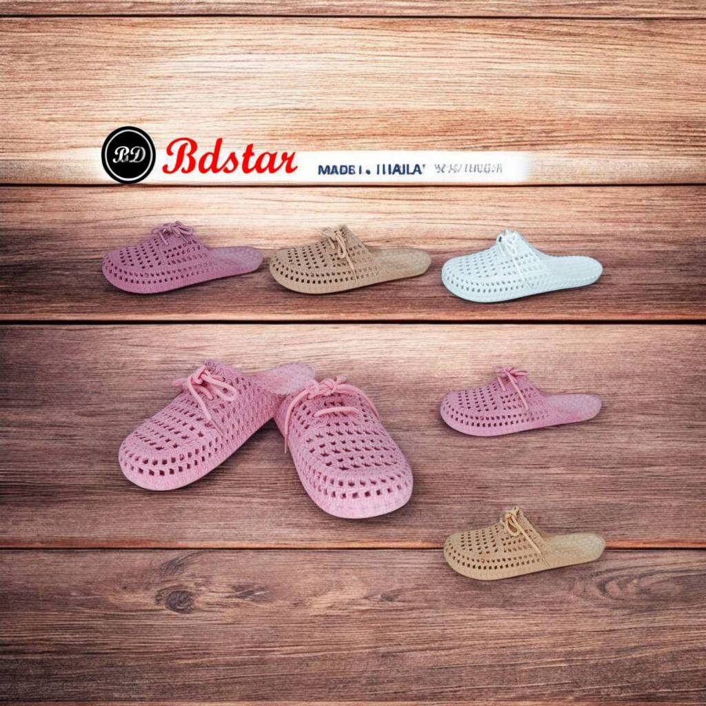 Bdstar รองเท้ายางหัวปิด ยี่ห้อ Bdstar รุ่น BDE054 Size 36-41 คละสี มี ...