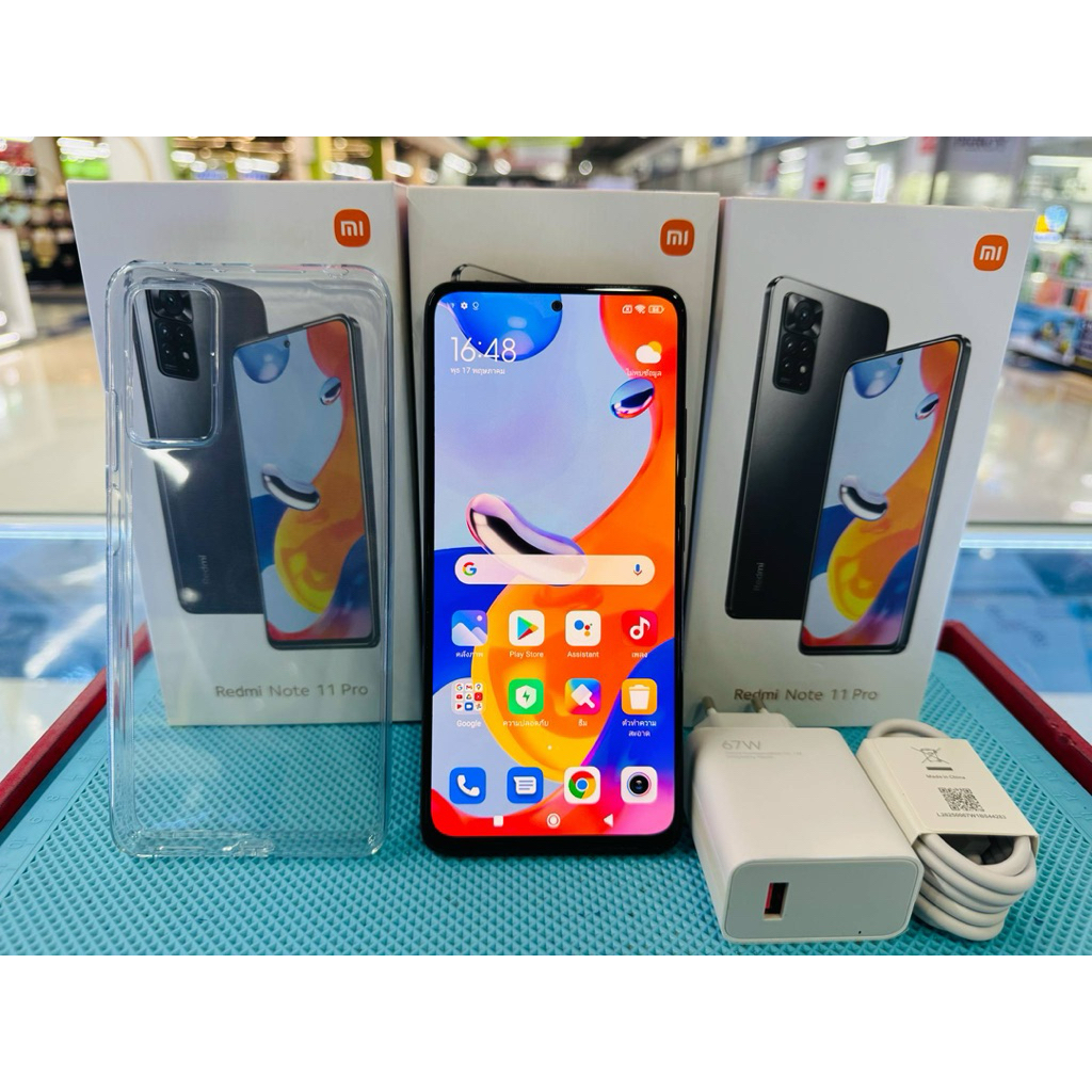 Redmi Note 11 Pro 2201116TG 8/128 สินค้าตัวโชว์ ปลดล็อกเครื่องแล้ว ...