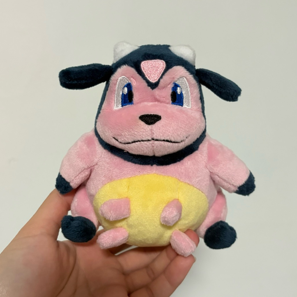 (แท้ โกดังญี่ปุ่นมือสอง) Pokemon Pokemonfit Miltank plush ตุ๊กตา โปเก ...