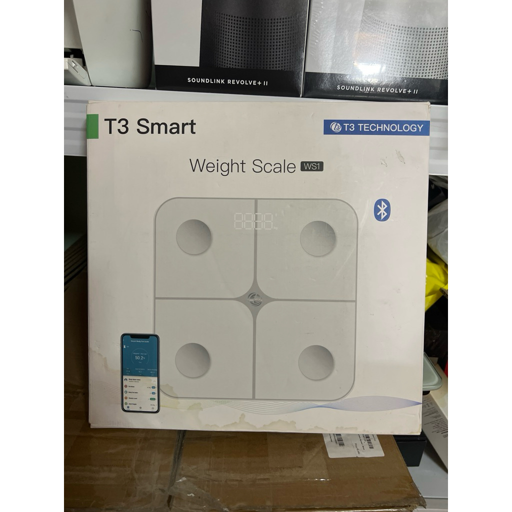 เคลียร์สต๊อก T3 Smart Weight Scale WS1 เครื่องชั่งน้ำหนักอัจฉริยะ ชั่ง ...