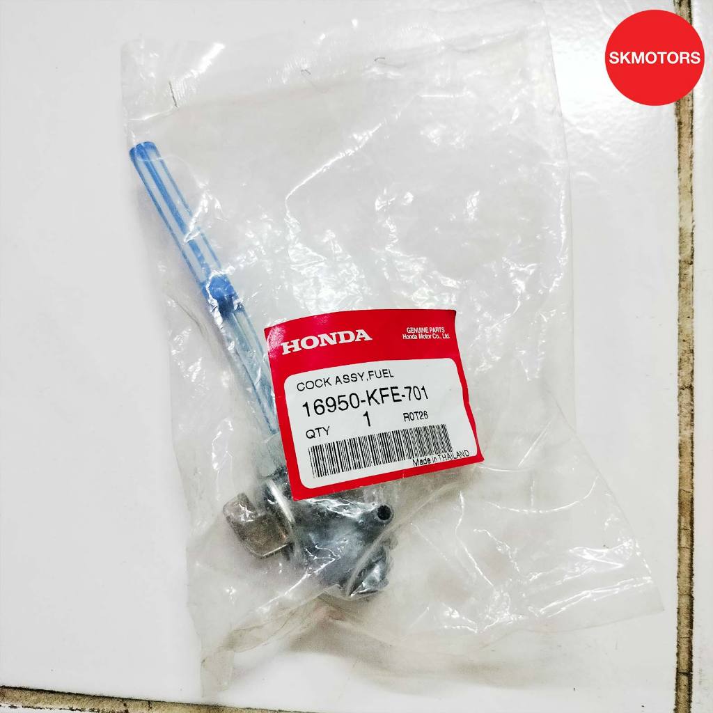 ก็อกน้ำมันทั้งชุด รหัสสินค้า 16950-KFE-701 สำหรับรถ HONDA TA150 แท้เบิกศูนย์100% | Shopee Thailand