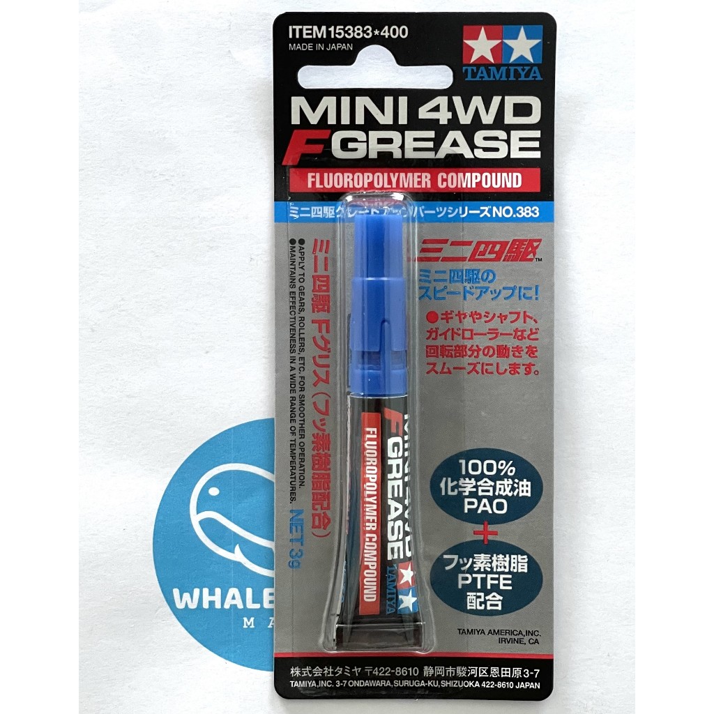 TAMIYA 15383 MINI 4WD F GREASE FLUOROPOLYMER COMPOUND NET 3 g. จารบี ...