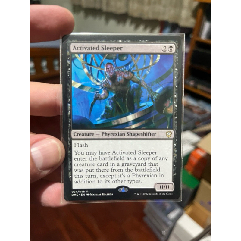 การ์ด MTG Activated Sleeper Black Magic the Gathering EDH รุ่น DMC สภาพ ...