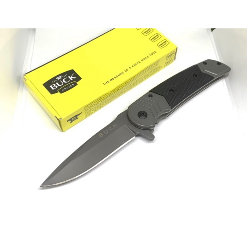 มีด BUCK DA139 สีดำ มีดเดินป่า พร้อมส่ง | Shopee Thailand