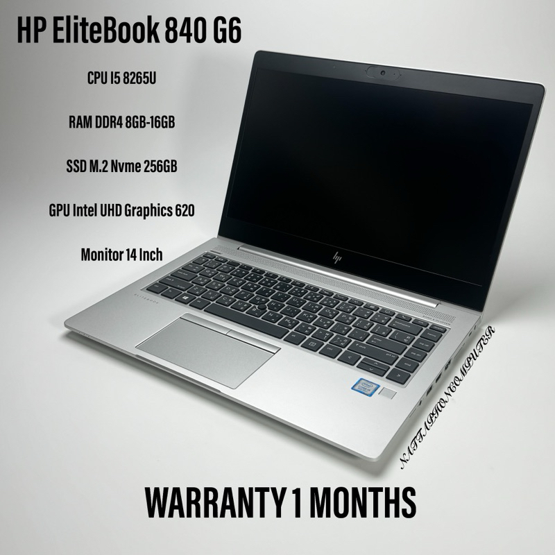 โน๊ตบุ๊คมือสอง Notebook HP EliteBook 840 G6 I5 gen8 สเปคดี ราคาสุดคุ้ม ...