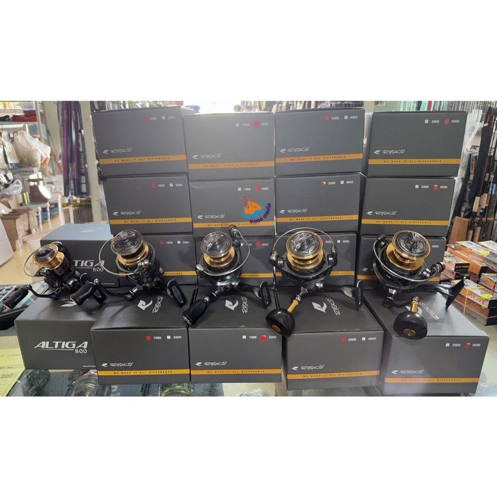 รอกสปิน RYOKO ALTIGA ครบเบอร์ 800 - 4000 | Shopee Thailand
