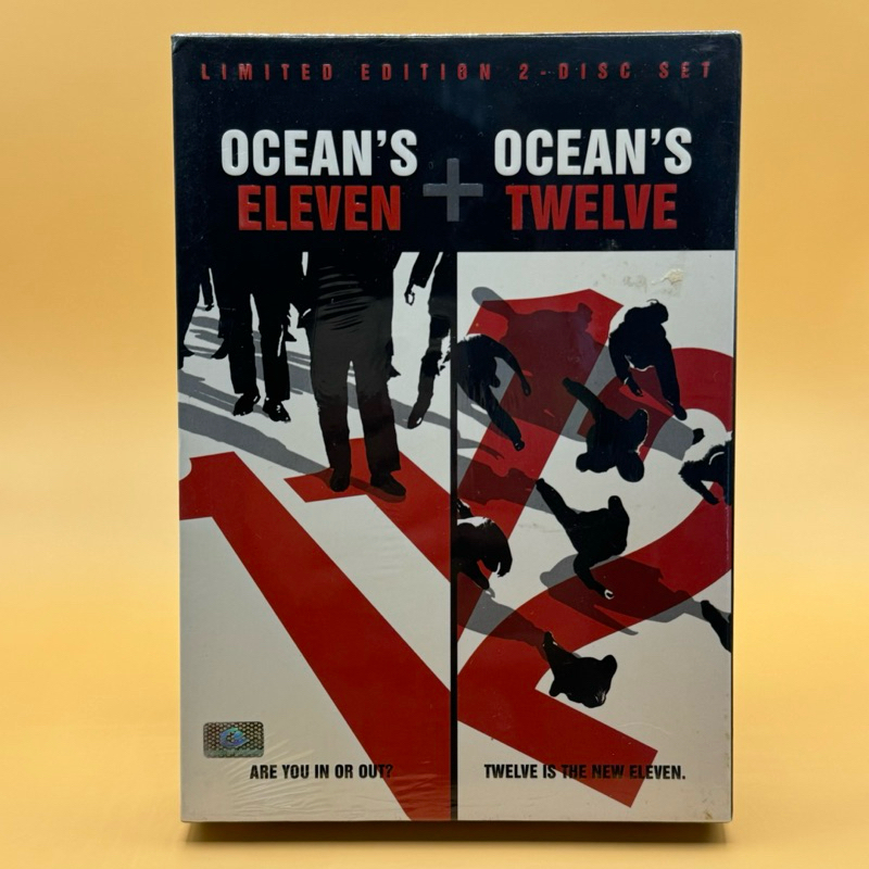 DVD : Ocean’s Eleven + Twelve ดีวีดีมือ 1 หนังแผ่นแท้ลิขสิทธิ์ สภาพสะสม 925 | Shopee Thailand