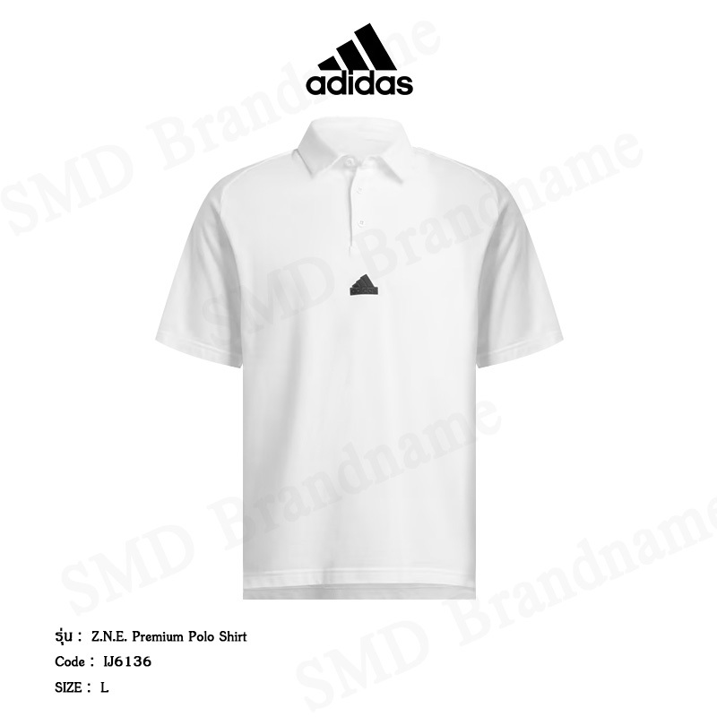 Adidas เสื้อโปโลชาย รุ่น Z.N.E. Premium Polo Shirt Code : IJ6136 ...