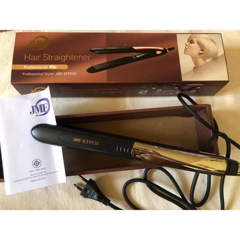 เครื่องหนีบผม JMF รุ่น ET-9930 มือ2 (ใช้ครั้งเดียว) | Shopee Thailand