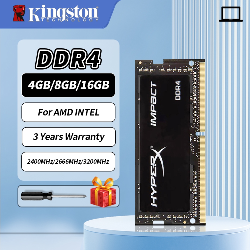 [Ready ] Kingston Hyperx Impact 16GB laptop RAM DDR4 2400MHZ 4GB 8GB 2666MHZ 3200MHZ PC4 Memory ...