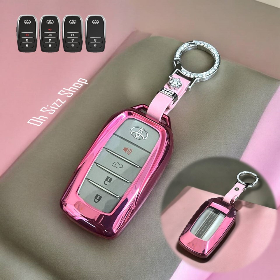 เคสรีโมทรถยนต์ Toyota Fortuner Legender 2024 ฝาหน้าปุ่มใสและหลังใสเห็น ...