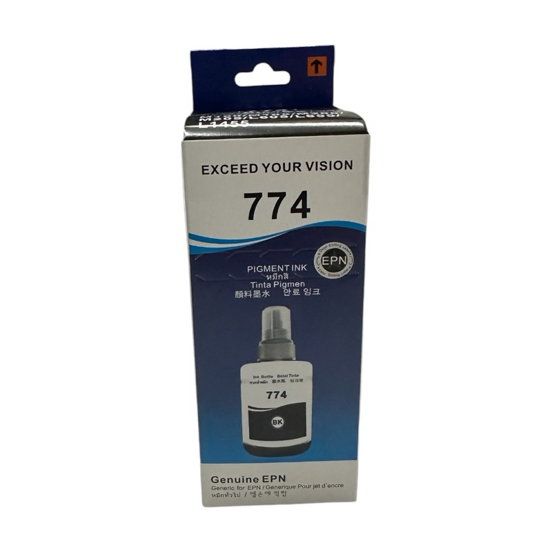 หมึกเติม epson 774 BK หมึกเติมอิงค์เจ็ท T774100 ดำ Epson หมึกพรีเมี่ยม ...