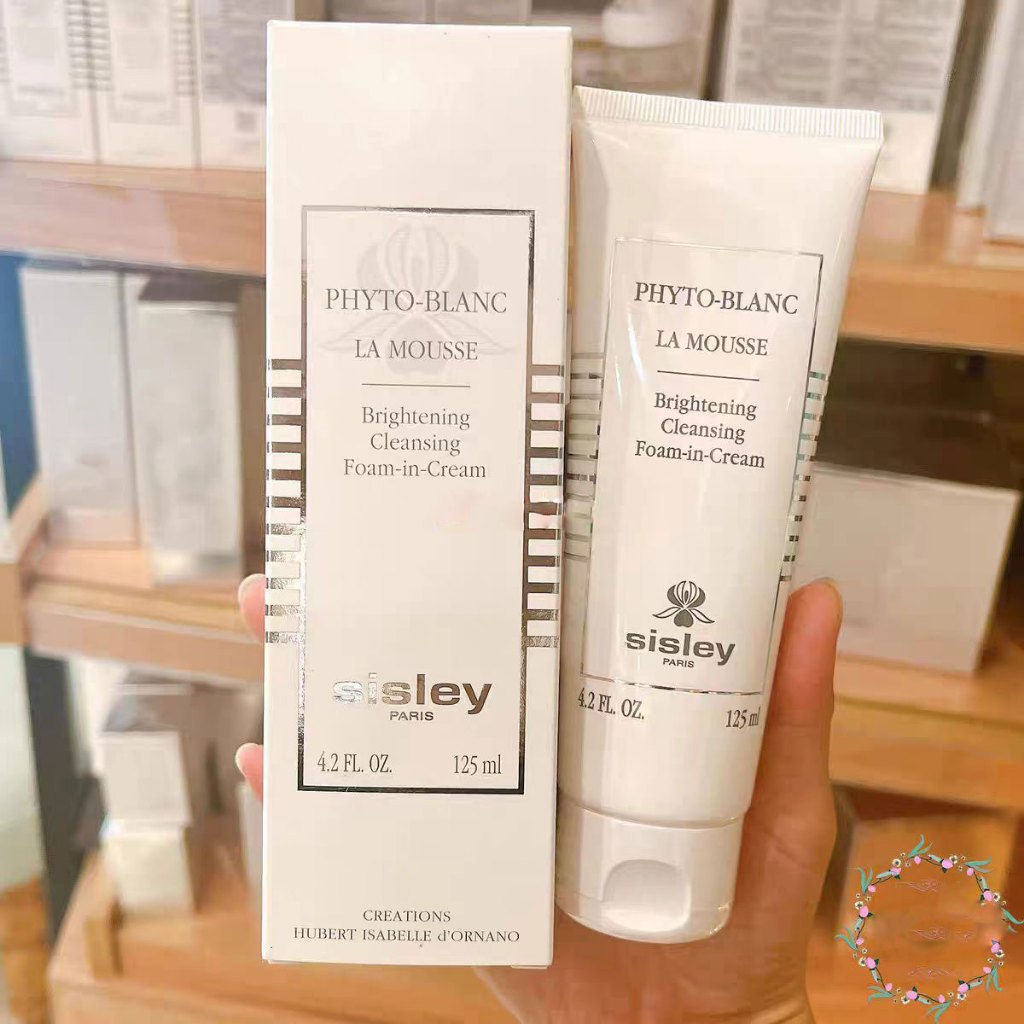 sisley PHYTO-BLANC LA MOUSSE BrighteningCleansing Foam-in-Cream Facial ...