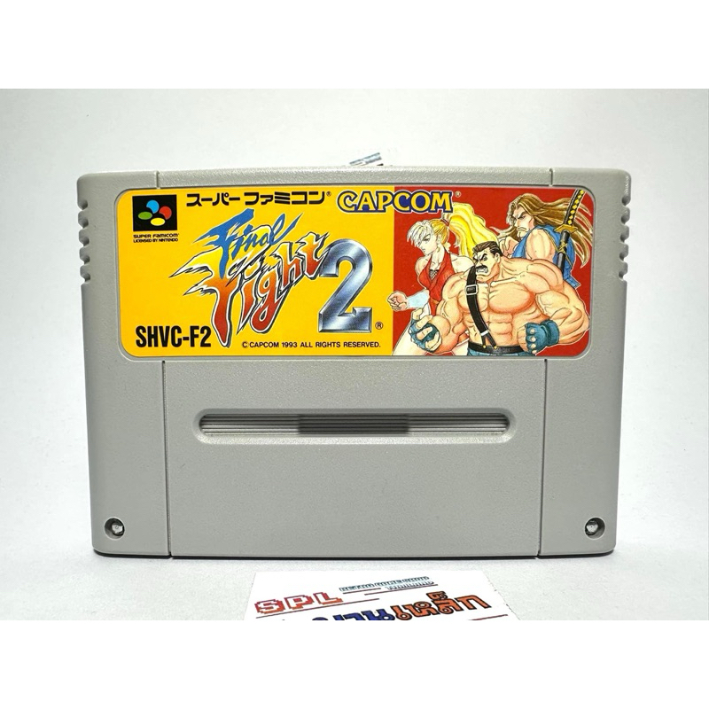 (4) ตลับแท้ Super Famicom(japan)(sfc) Final Fight 2 | Shopee Thailand
