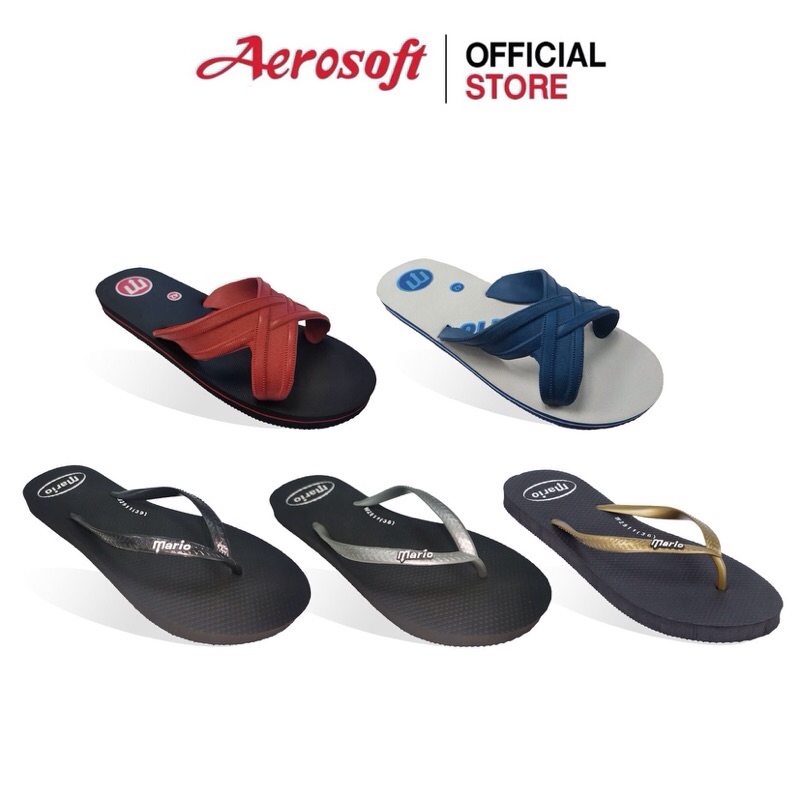 Aerosoft(Clearance Sale) รองเท้าแตะหนีบและสวม รุ่น W2911/U2040 | Shopee Thailand