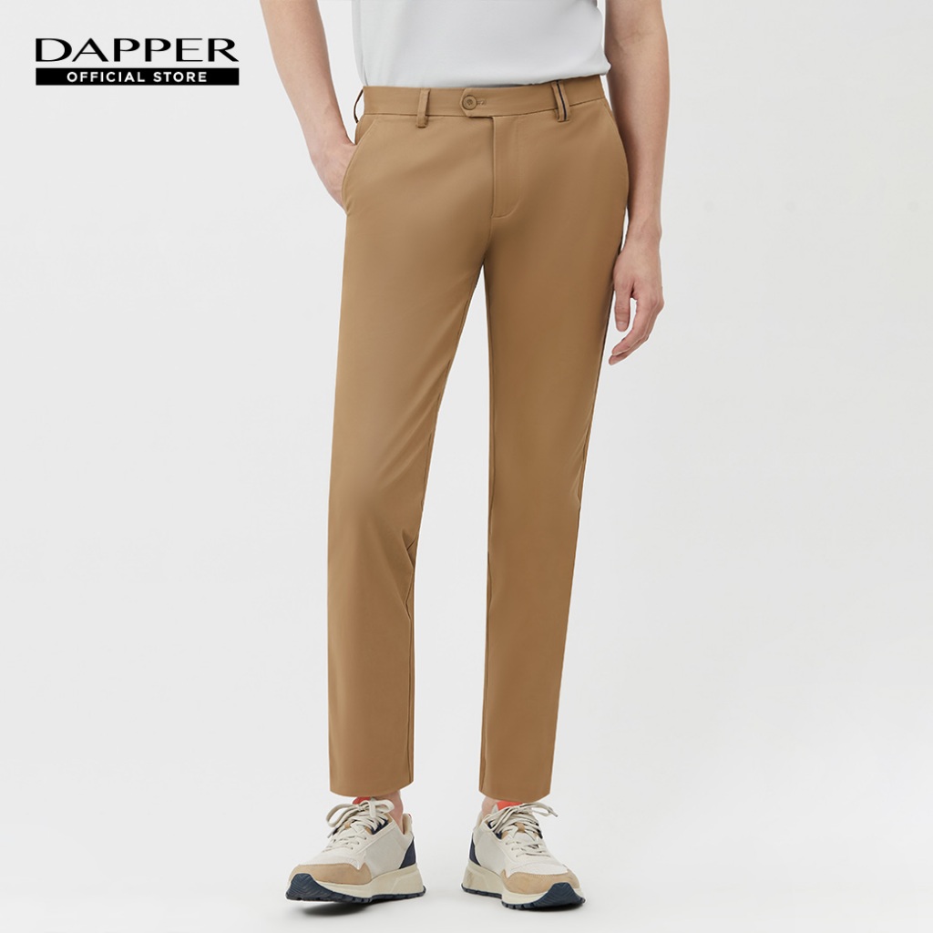 DAPPER กางเกงชิโน่ Basic Chino Pants สีกากี (TC9/KH/666SP1) | Shopee Thailand