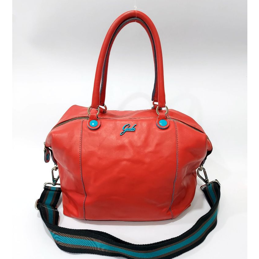 Gabs Leather Tote bag made in Italy กระเป๋าหนังแท้ แบรนด์แท้ ทำได้หลาย ...