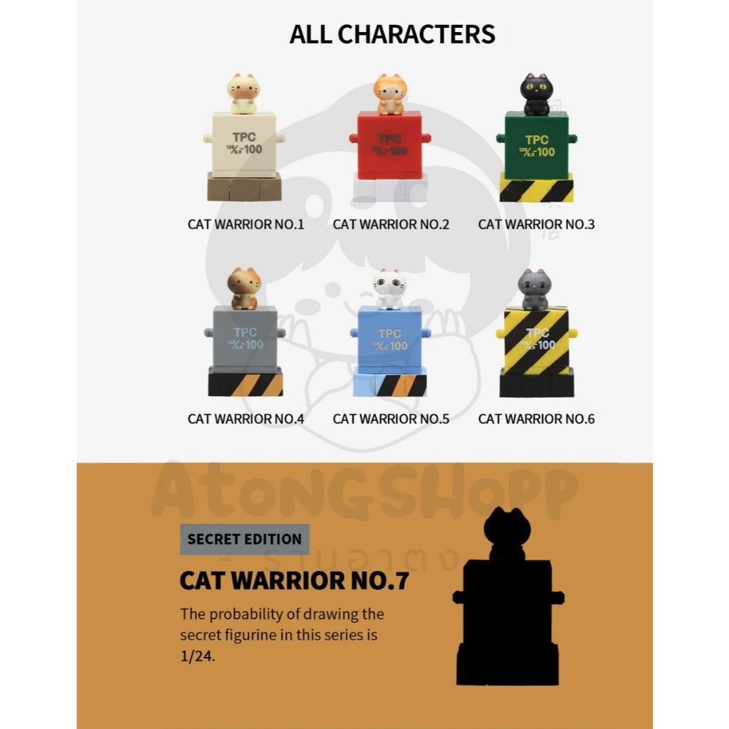 Cat and Transformer Robot by Jinart x AKUTOY (Set) | Shopee Thailand