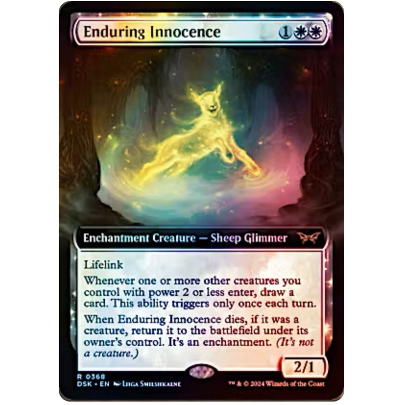 Duskmourn: House of Horror Variants Foil: Enduring Innocence (0368 ...