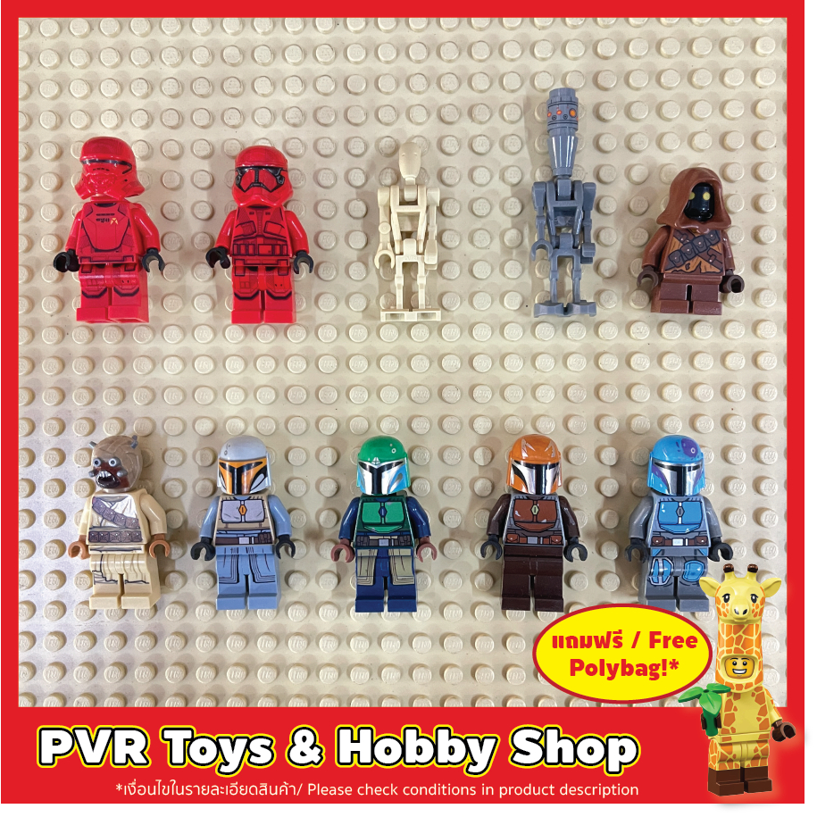 LEGO® Minifigures Star Wars cmf Set5 เลโก้ มินิฟิกเกอร์ สตาร์วอร์ มือ ...