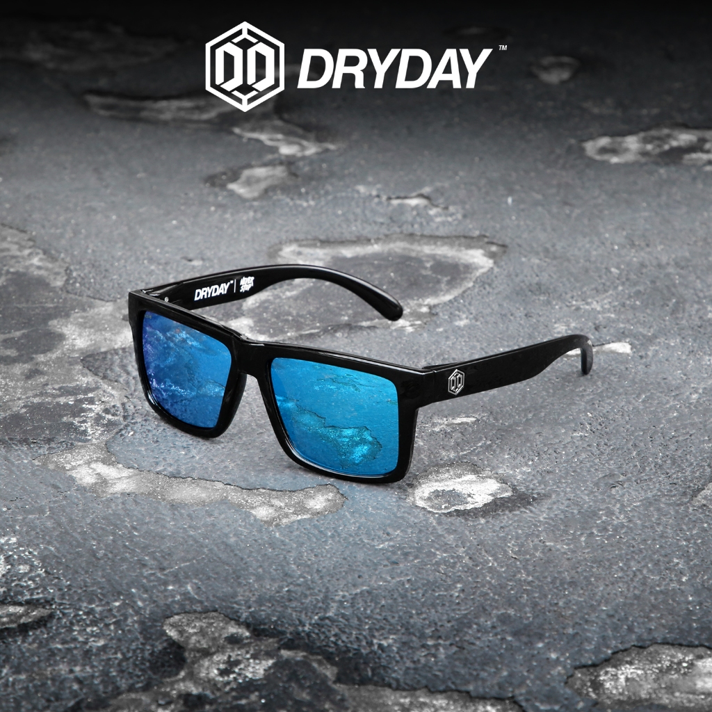 DRYDAY SHIN BLACK - ICE BLUE POLA | Shopee Thailand