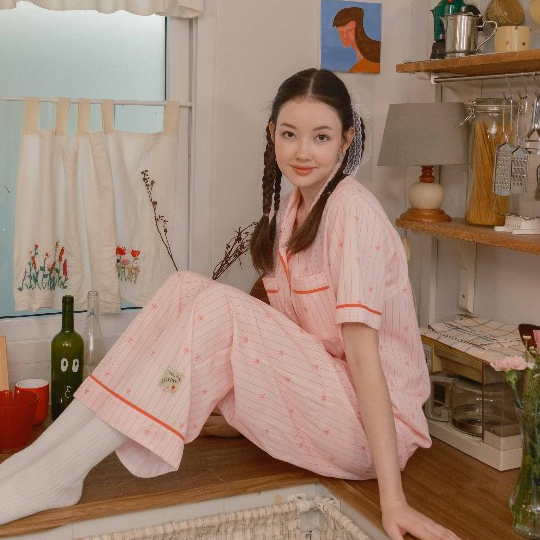 Sleepypie_Ribribbon pajamas set | Shopee Thailand